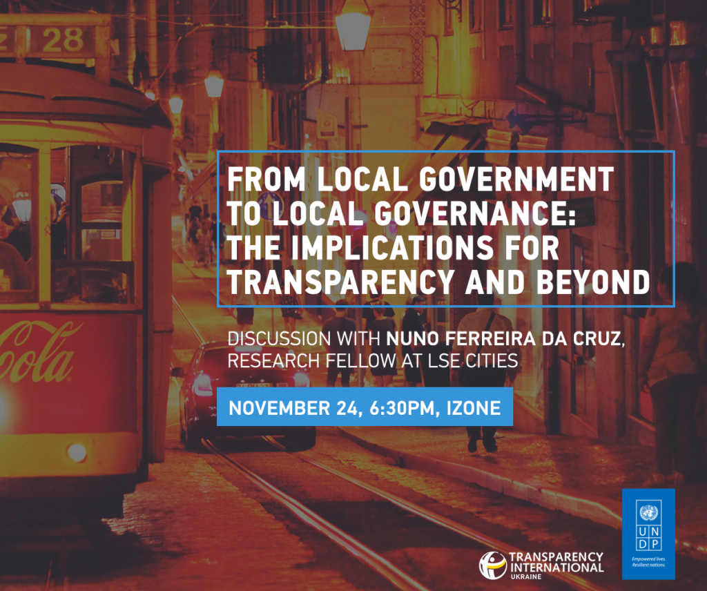 From Local Government to Local Governance: the implications for ...